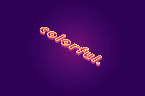 3d Blend Text Effect On Behance