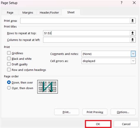 How To Print Top Row On Every Page In Excel MyExcelOnline