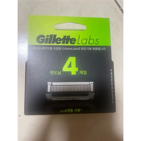 吉列labs極光系列刮鬍刀頭 蝦皮購物