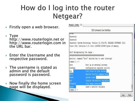 Ppt Problem Fixing About The Password Recovery Of The Netgear Wifi Router Powerpoint