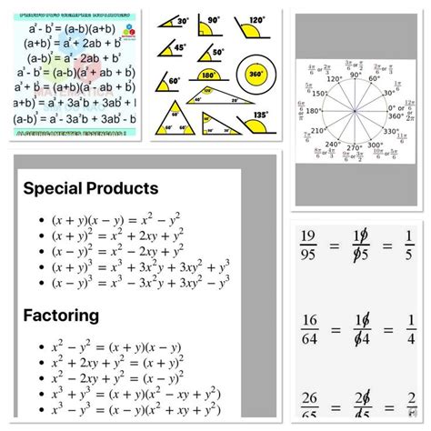 Factoring And Dividing Fractions Worksheet