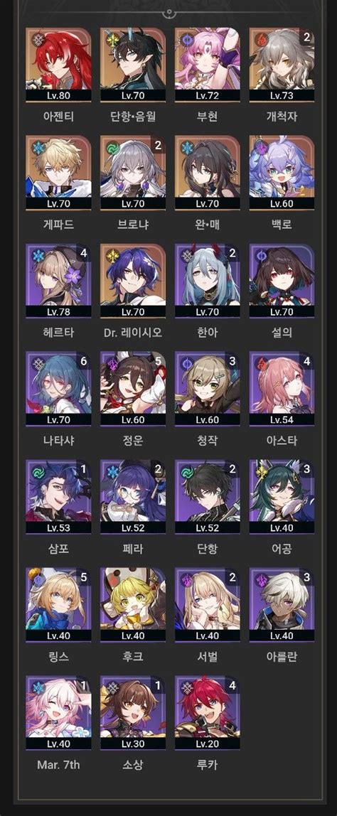 스파클하나비or블랙스완 Honkai Star Rail Hoyolab