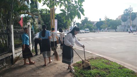Mpt 3 ອົງການຈັດຕັ້ງມະຫາຊົນ ກຕສ ອອກແຮງງານລວມ ຂໍ່ານັບຮັບຕ້ອນກອງປະຊຸມສຸດຍອດ ອາຊຽນ ຄັ້ງທີ 44 ແລະ 45
