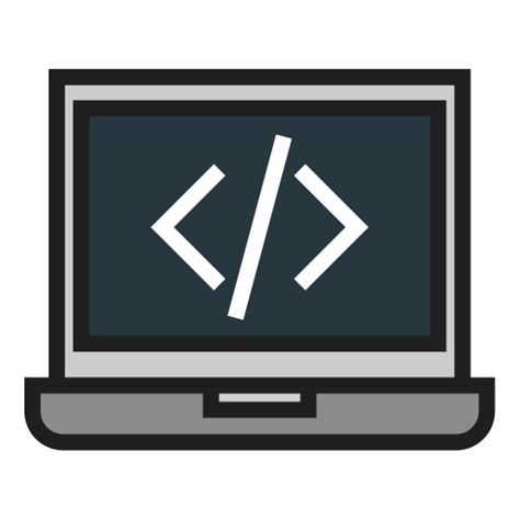 Programming Laptop Coding Code Program Sofware Data Icon