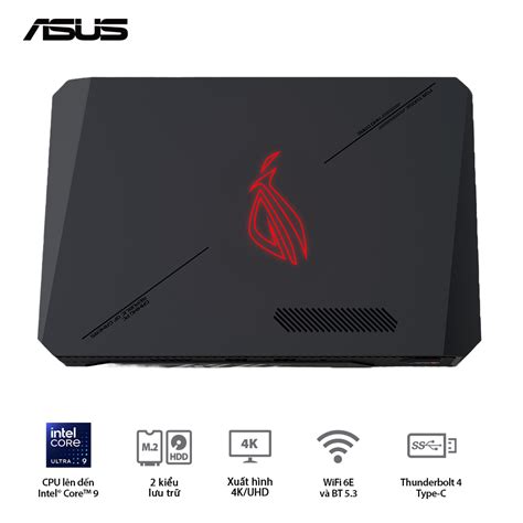 Máy bộ ASUS NUC ROG Intel U9 185H RNUC14SRKU9189A1I chính hãng GEARVN COM