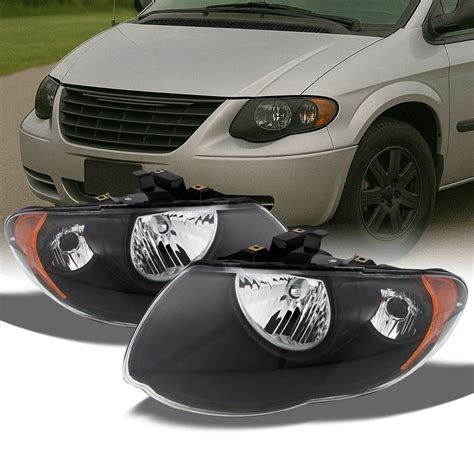 Akkon For Chrysler Town And Country Oe Replacement Black Bezel