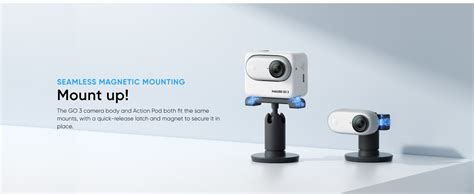 Insta360 Go 3 64gb Small And Lightweight Action Camera Portable And Versatile Hands Free Pov