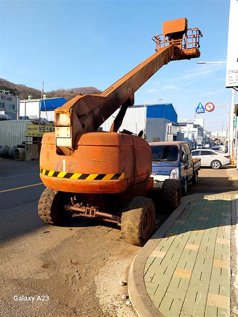 그린월드조선㈜ 시설현황 고소차