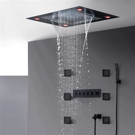Junoshowers On Linkedin Juno Black Luxury Shower System For A Luxury