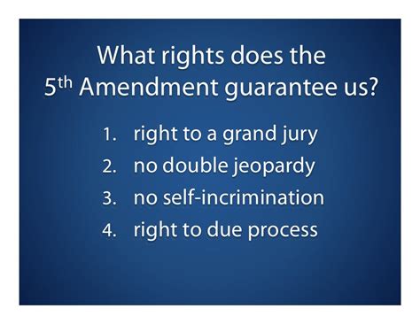 What Does Fifth Amendment Mean At Felipe Heidt Blog