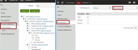 Kentico 82 Media Library Permissions Stack Overflow