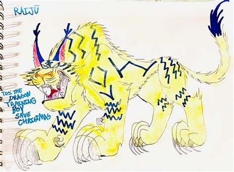 Raiju By Masonmdaythetrex On Deviantart