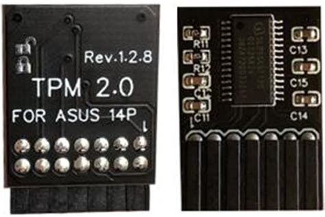 Asus Tpm M R2 0 14 1 Pin Tpm Module Uk Computers And Accessories