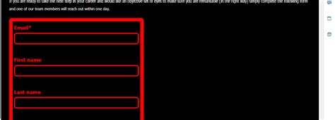 Center Form On Landing Page R Hubspot