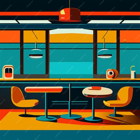 Premium Vector Service Counter No Bg Vector Illustration Cartoon