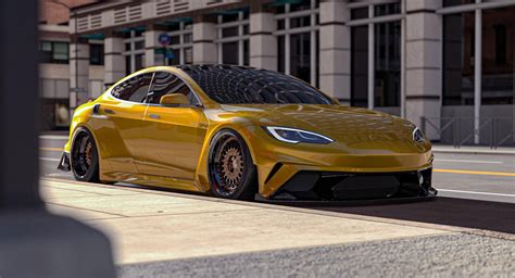 Tesla Model S Plaid Is No Longer A Sleeper With This New Widebody Kit