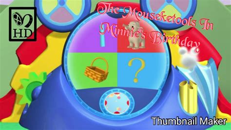 Mickey Mouse Clubhouse Minnies Birthday