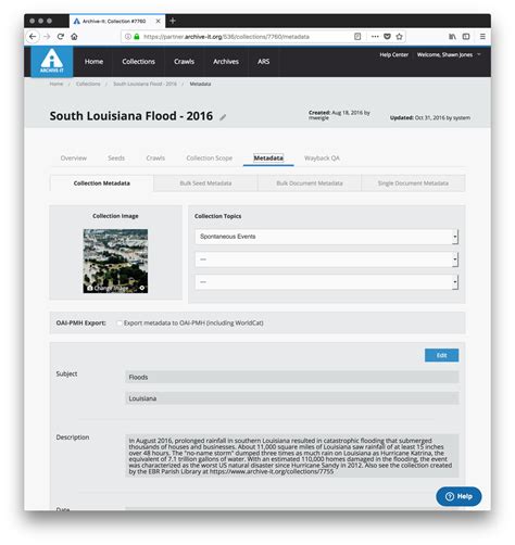 2018 07 03 Extracting Metadata From Archive It Collections With