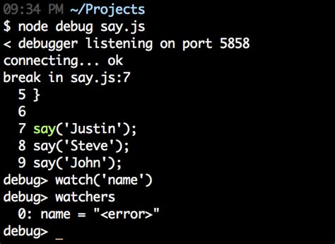 Crash Course In The Node Debugger Justin Chmura