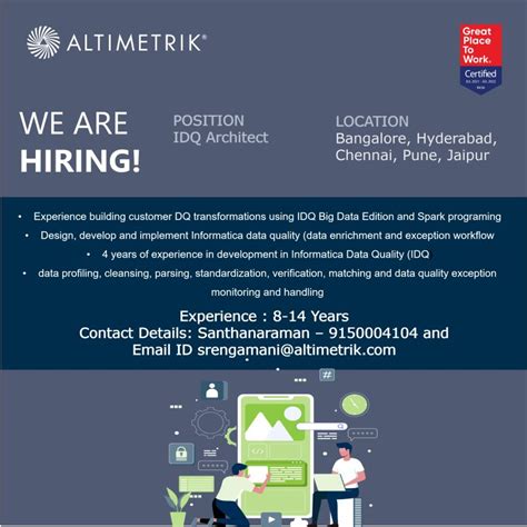 Santhanaraman R On Linkedin Idqarchitect Altimetrik Hiring