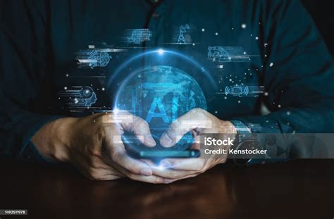 애플리케이션 스마트 인텔리전스 Ai에서 챗봇을 사용하는 사람들 채팅 서비스 및 Open Ai 생성에 의해 개발 미래 기술 온라인 로봇 서비스 시스템 가상현실에 대한 스톡