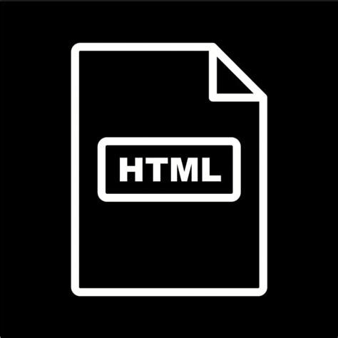 Html Vector Design Images Vector Html Icon Html Icons Html Document