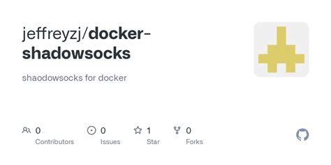 Github Jeffreyzjdocker Shadowsocks Shaodowsocks For Docker