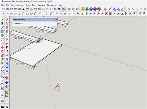 Precise Dimensions Sketchup Sketchup Community