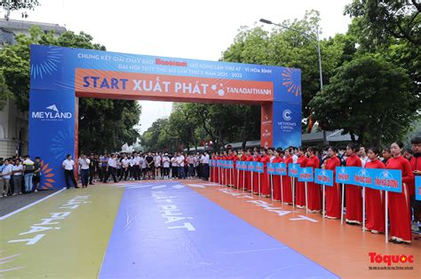 Hơn Một Ngàn Vận động Viên Tranh Tài Tại Chung Kết Giải Chạy Báo Hànộimới Lần Thứ 47 Vì Hòa Bình