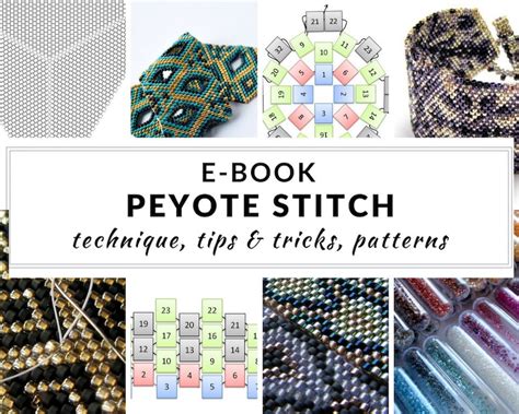 Peyote Stitch E Book Peyote Tutorial Complete Guide To Etsy Peyote Stitch E Book Peyote Tutorial Complete Guide To Etsy