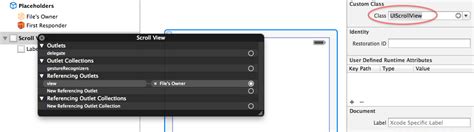 Ios Uiview Setcontentsize Unrecognized Selector Sent To Instance