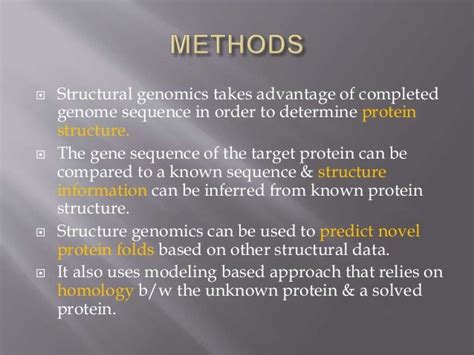 structural genomics