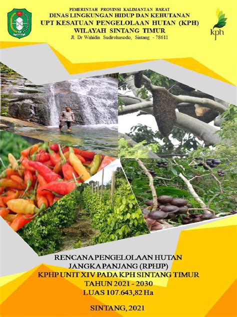 Rphjp Kphp Unit Xiv Kph Sintang Timur 2021 2030 Pdf