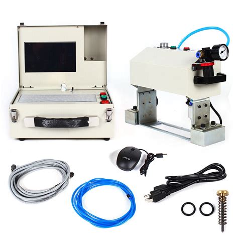 Pneumatic Dot Peen Marking Machine Chassis Number Vin Code Maker