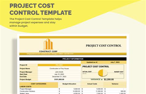 Editable Cost Templates In Excel To Download