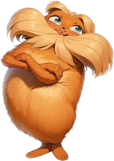 Anime Lorax Starryai R Aigeneratedart