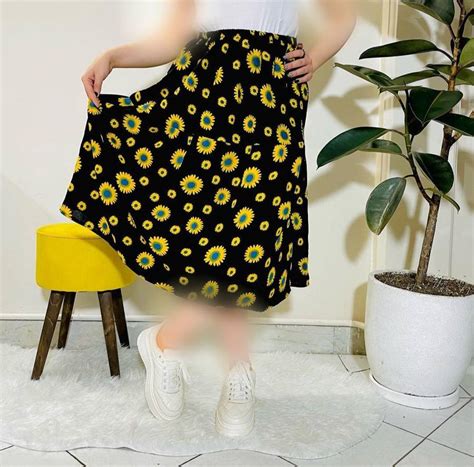 مدل دامن گلدار مجلسی و بیرونی مدل تابستانی بلند و‌ کوتاه