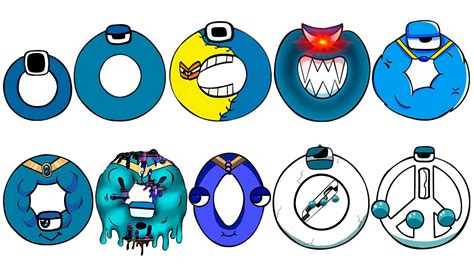 Niveles De Poder De O” Alphabet Lore Youtube