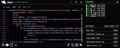Xeno Executor 1 Script Executor For Roblox On Pc