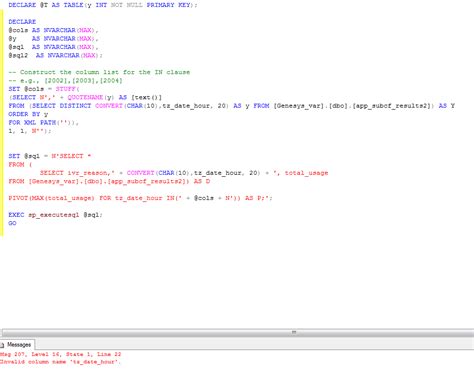 Mysql Dynamic Sql Pivot With Convert Datefield Stack Overflow