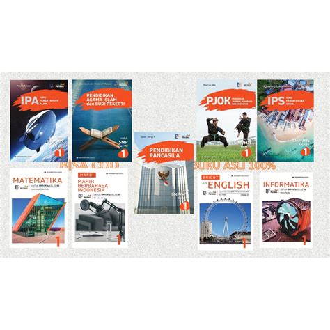 Jual Buku Kurikulum Merdeka Jenjang Smp Mts Kelas 7 Erlangga Shopee Indonesia