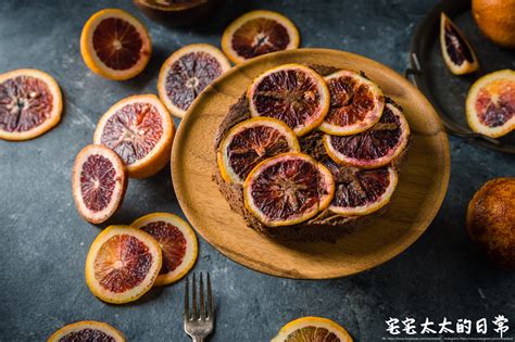 蛋糕甜點食譜：翻轉血橙布朗尼～巧克力食譜【宅宅太太的日常】 陳小可的吃喝玩樂