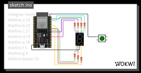 Practica 1 Wokwi Esp32 Stm32 Arduino Simulator