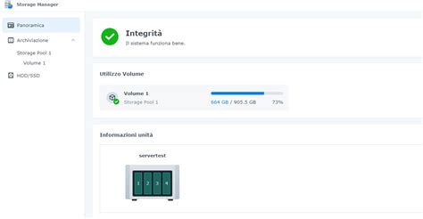 Storage Pool 1 Italian Xpenology Community