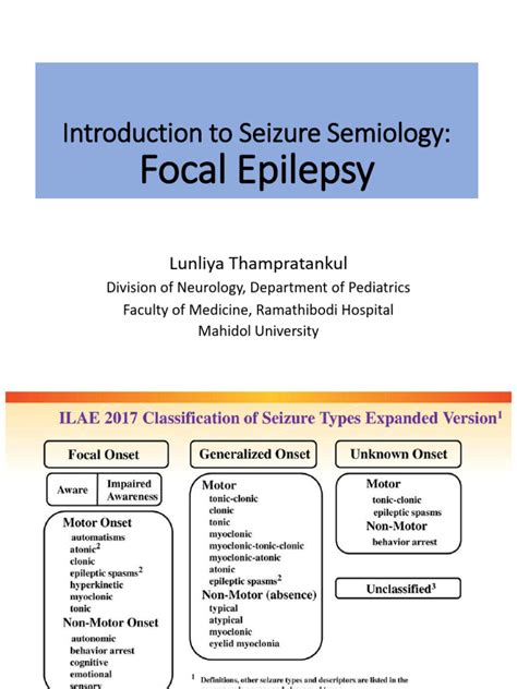 Focal Epilepsy Seizure Semiology Guide Pdf Insular Cortex Epilepsy