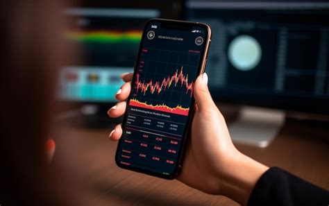 Premium Photo Woman Is Checking Bitcoin Price Chart On Digital Exchange On Smartphone