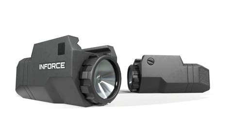 3d Model Inforce Aplc Compact Handgun Weapon Mounted Light Vr Ar