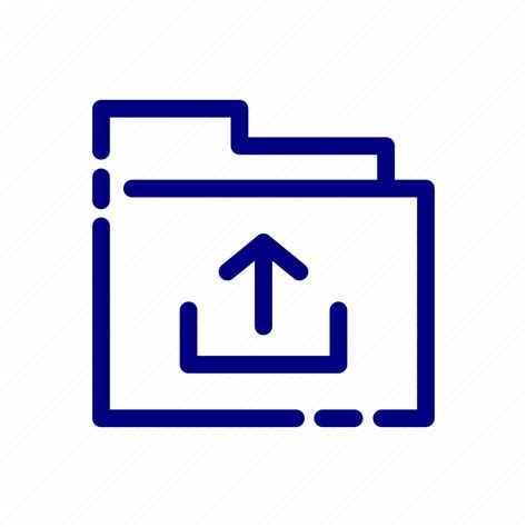 Computer File Document Upload Icon Download On Iconfinder