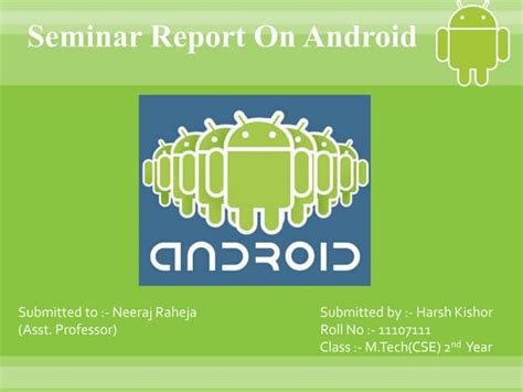 Android Os Ppt