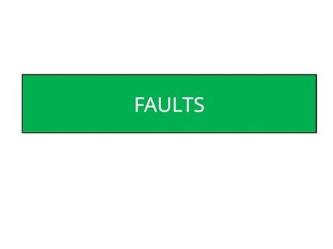 Faults Pdf Geography Science
